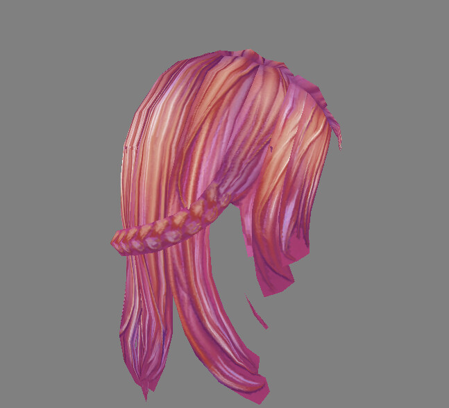 ArtStation - Female hair | Game Assets