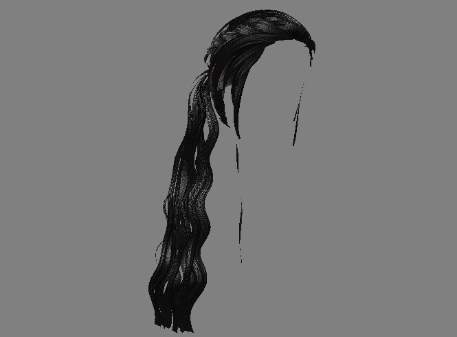 ArtStation - Sevem color female hair pack | Game Assets