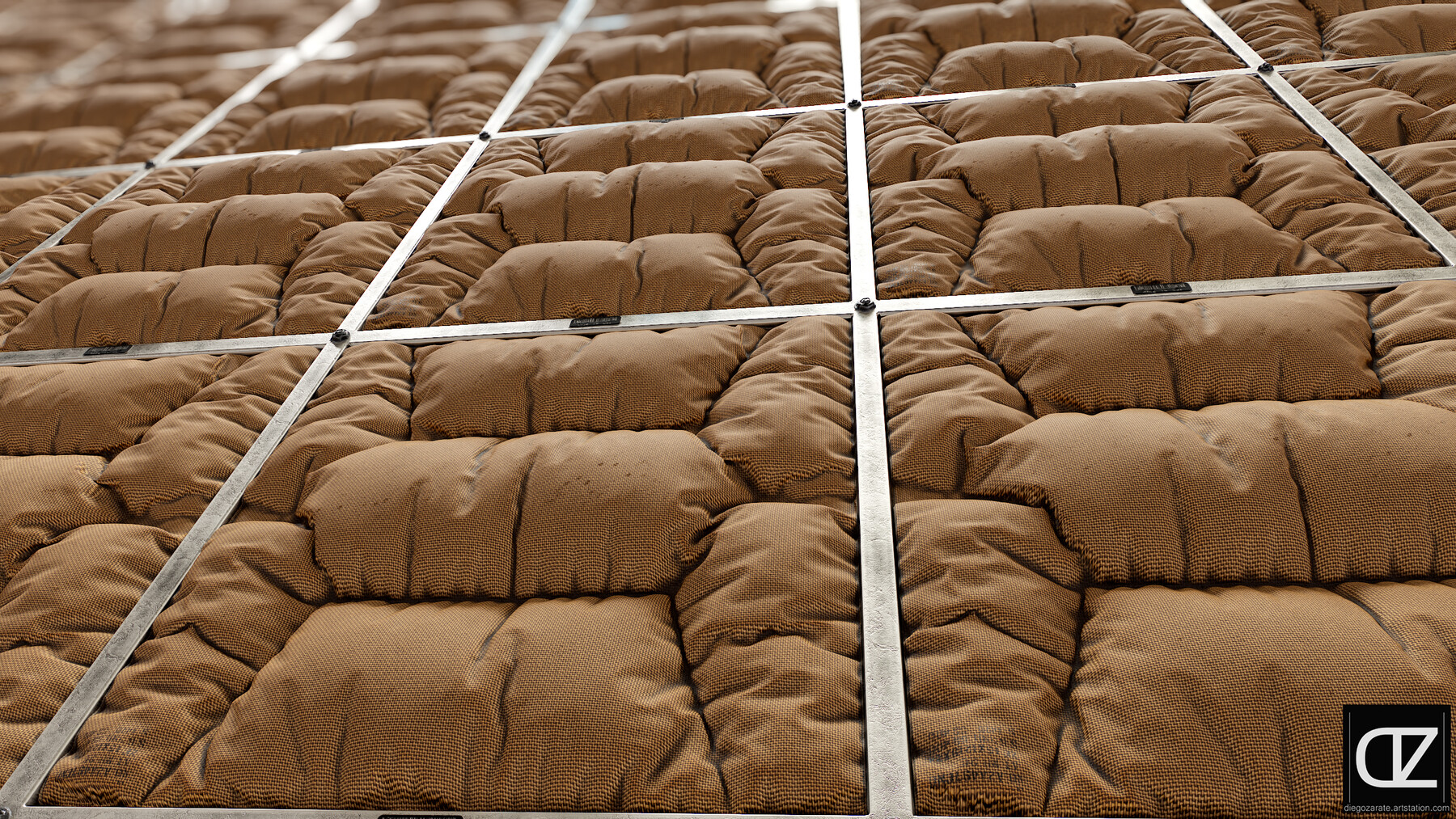 ArtStation - PBR - SOFT PUFFED PANELS, FUTURISTIC, MINIMALIST - 4K ...