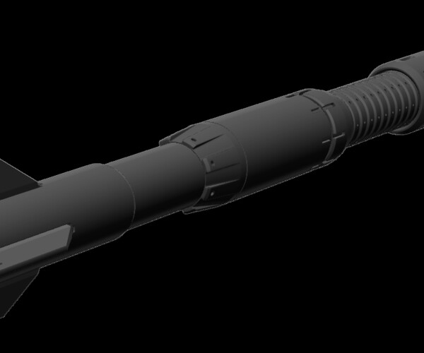 ArtStation - Highpoly Sci-FI Missile | Resources