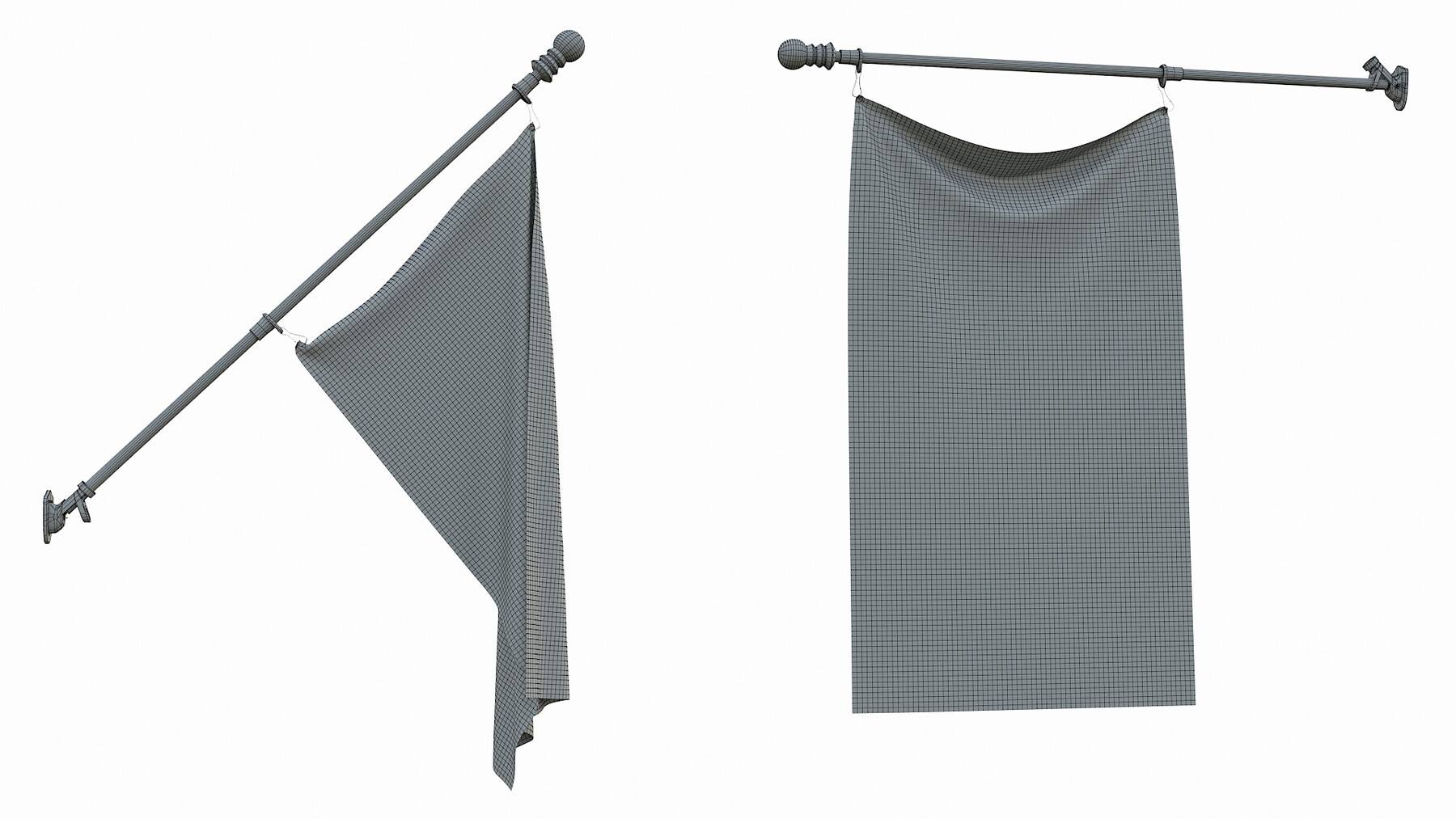 ArtStation - USA Flag and flagpole | Resources