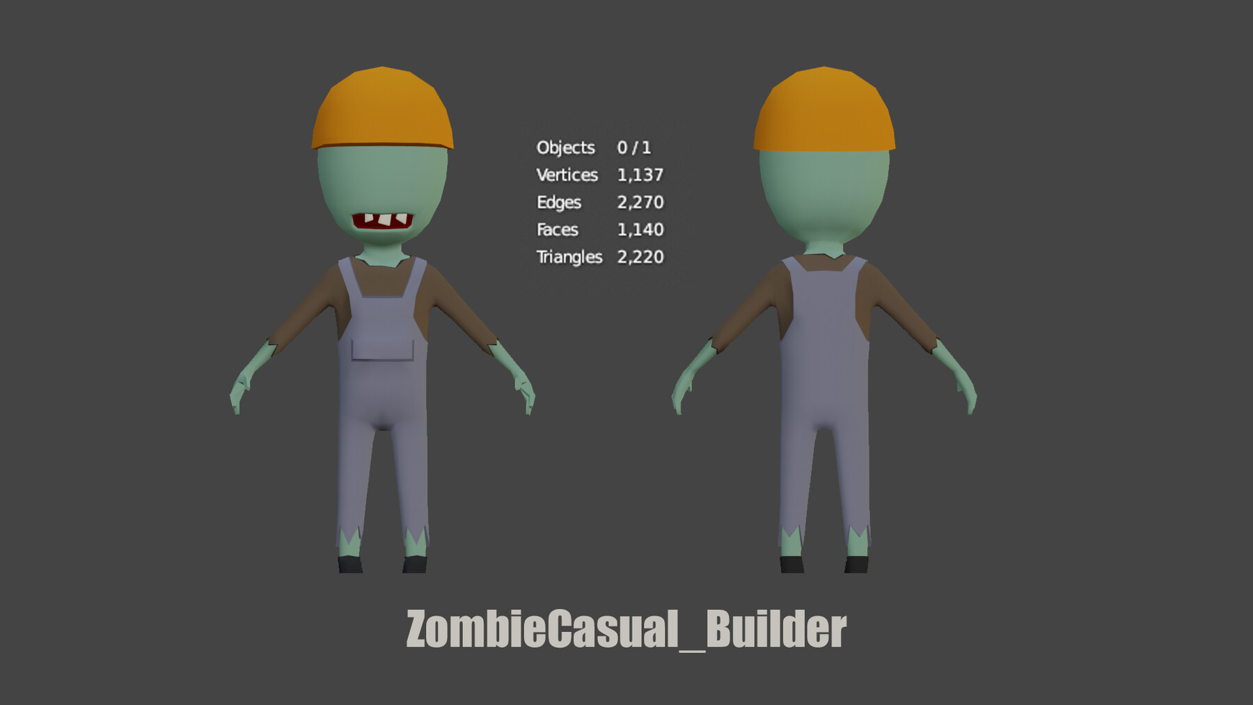 ArtStation - Сasual zombie characters | Resources