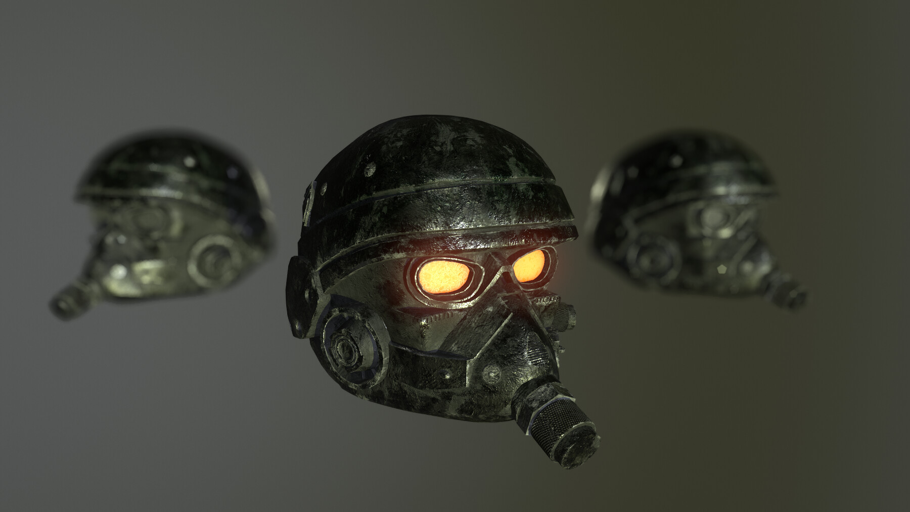 ArtStation - Sci-Fi Gas Helmet - Game Ready | Resources