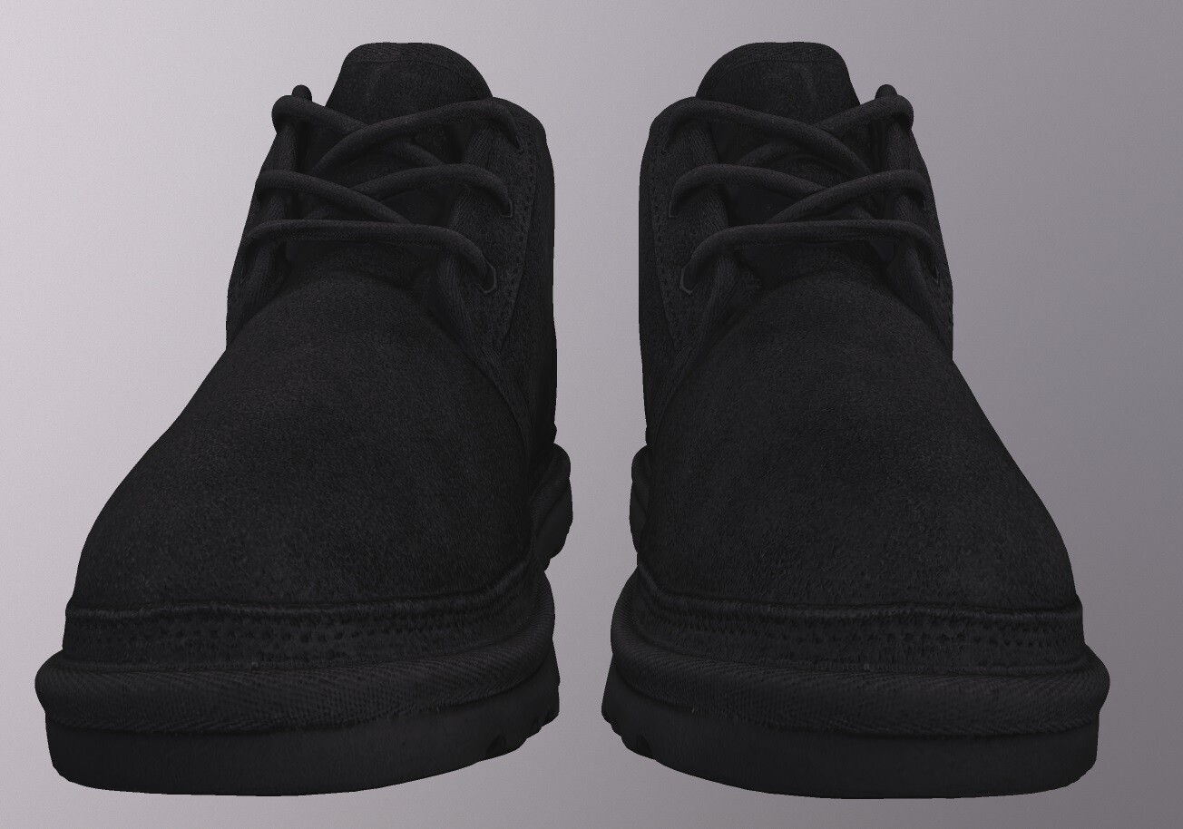 ArtStation - UGG WINTER SHOES low-poly PBR | Game Assets