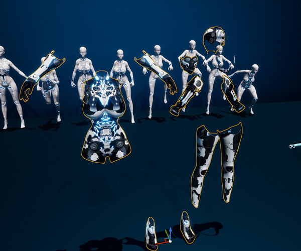 ArtStation - Robot Girl 2 | Game Assets