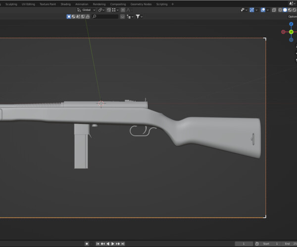 ArtStation - M50 Reising 3d Model | Resources