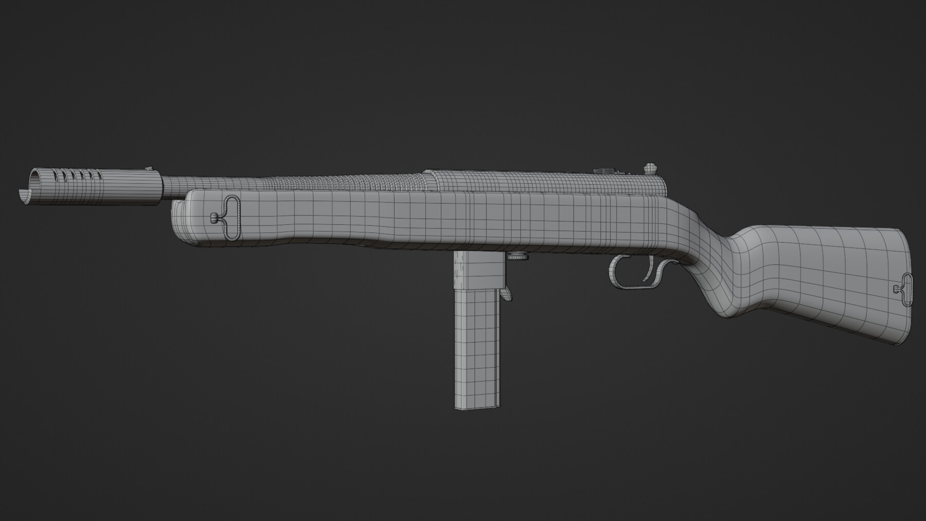 ArtStation - M50 Reising 3d Model | Resources