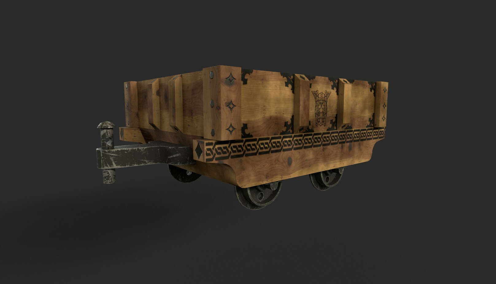 ArtStation - Wagon Medium | Game Assets