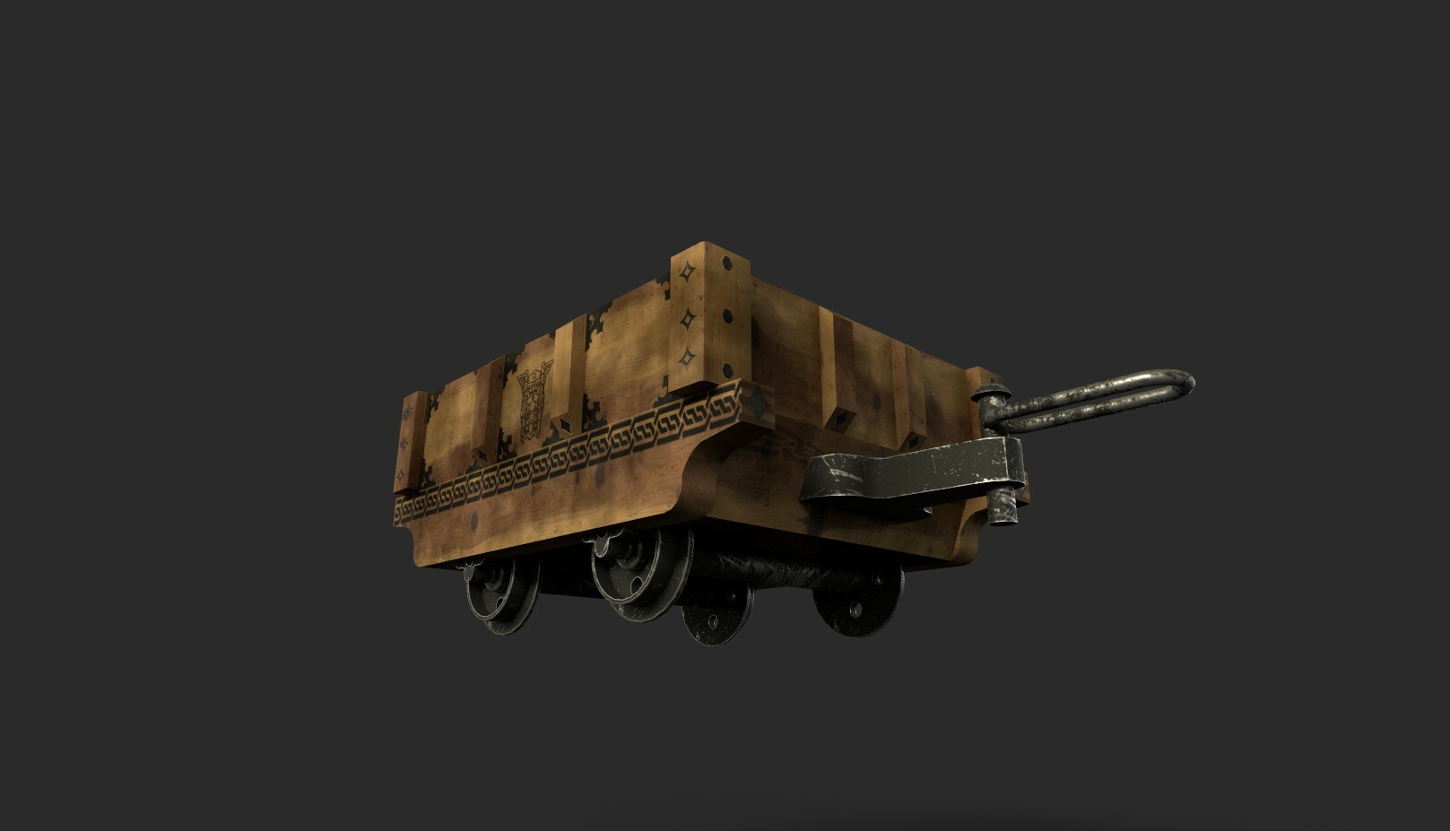 ArtStation - Wagon Medium | Game Assets