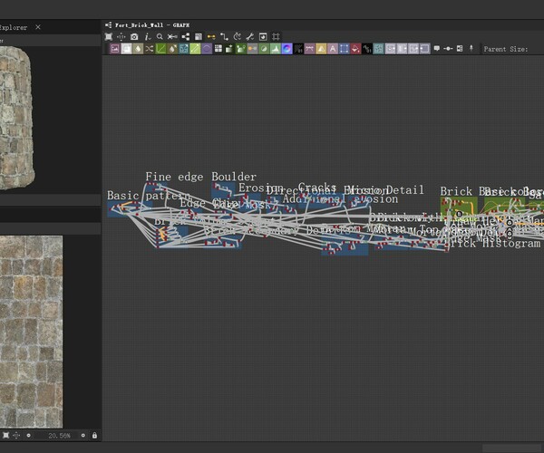 ArtStation - Creating a Brick Wall in Substance Designer | Tutorials
