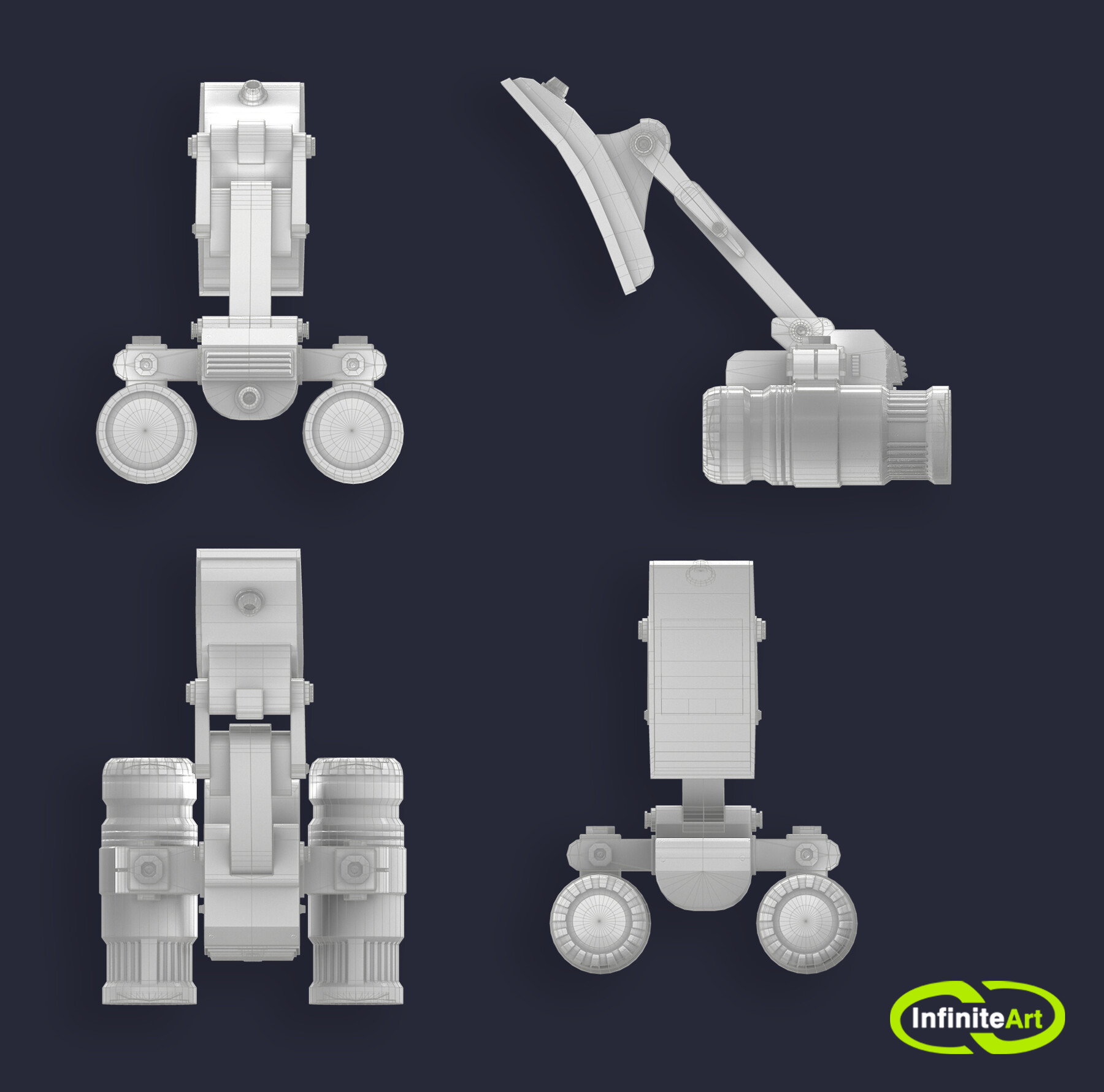 ArtStation - Night Vision goggles | Game Assets