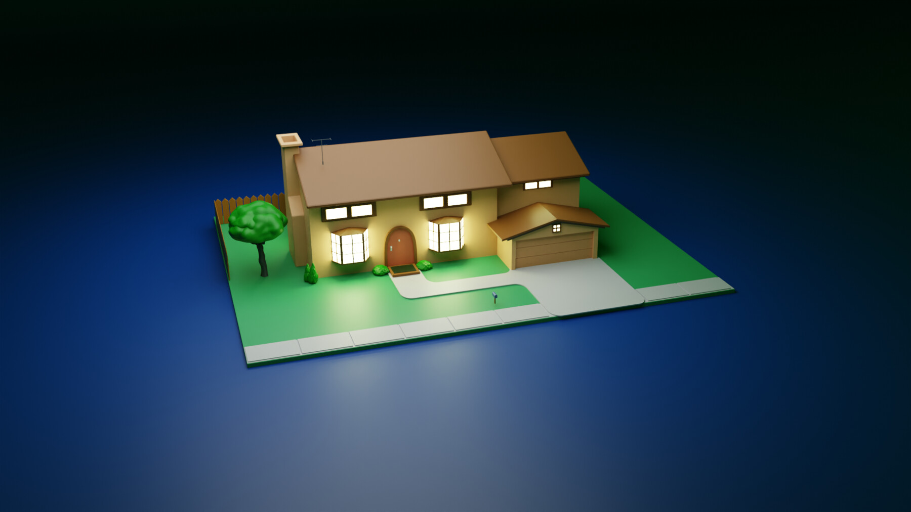 ArtStation - Simpsons House | Resources