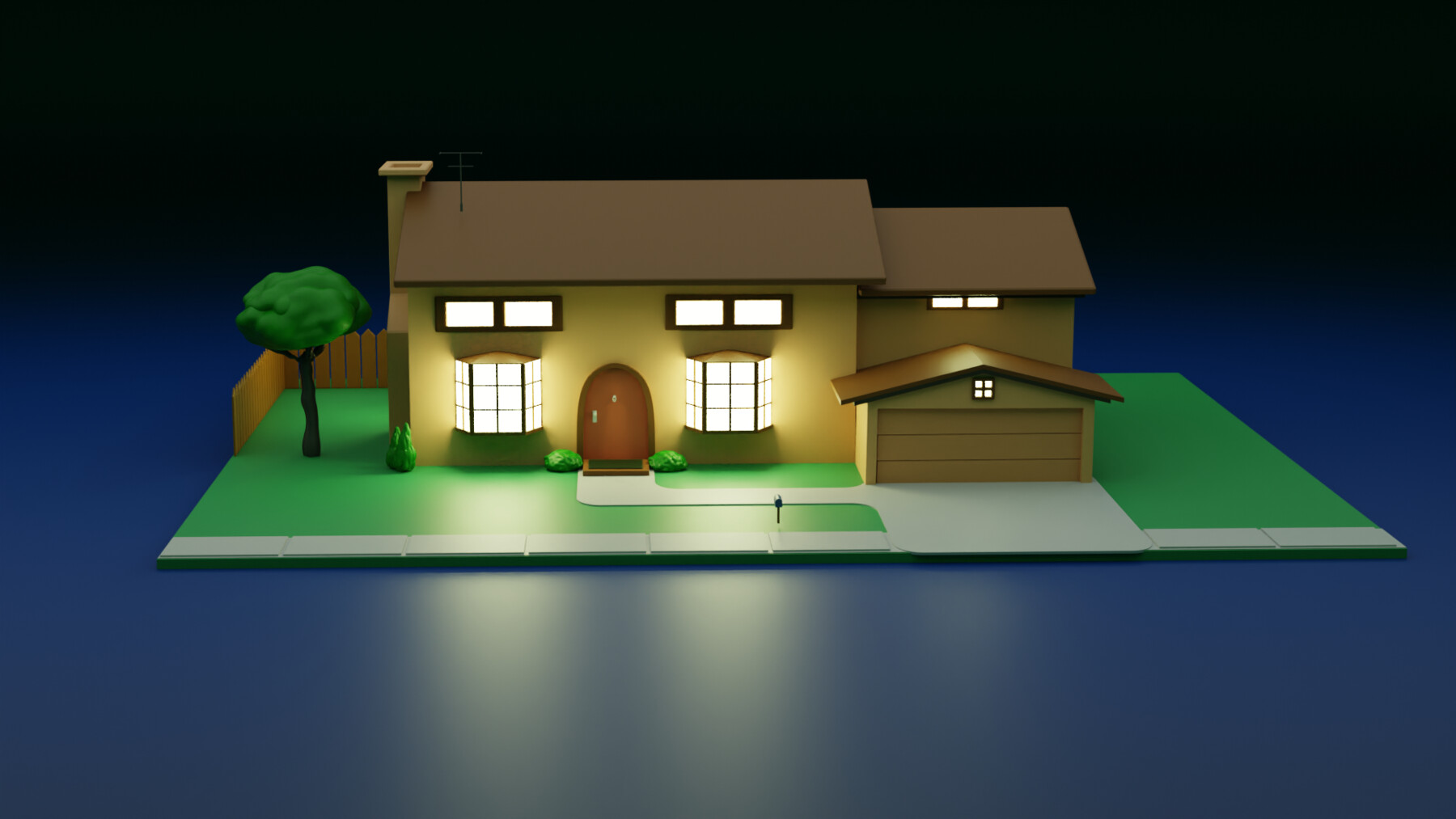 ArtStation - Simpsons House | Resources
