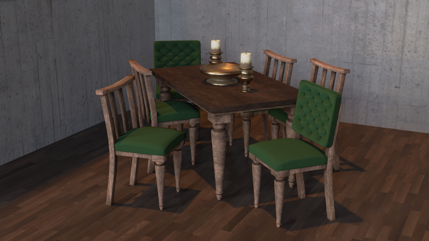 ArtStation - Table Set | Game Assets