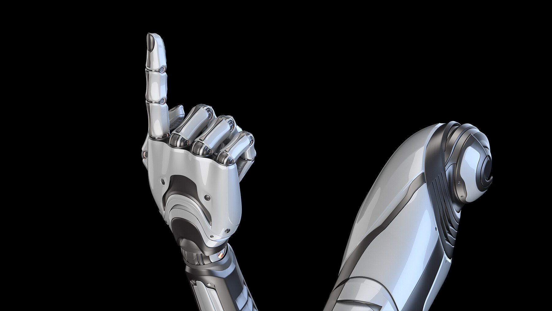 ArtStation - Sci - Fi Robot Woman Arm - Rigged 3D model | Resources