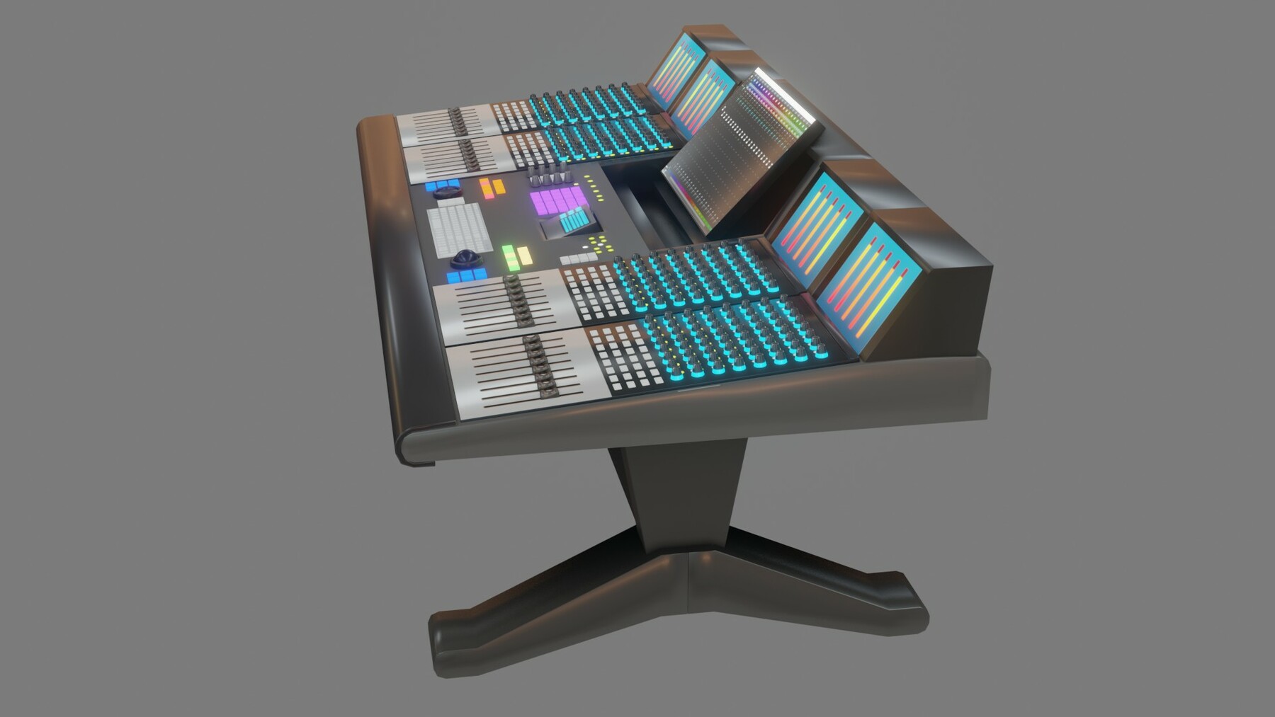 ArtStation - Digital Audio Mixer - Low Poly - Game Ready - PBR | Game ...