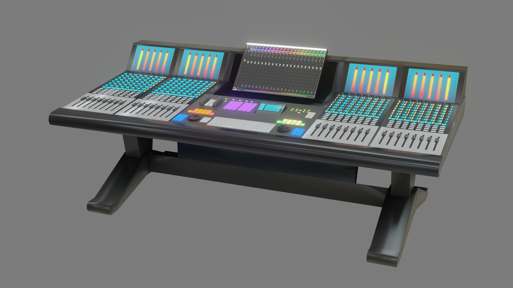 ArtStation - Digital Audio Mixer - Low Poly - Game Ready - PBR | Game ...