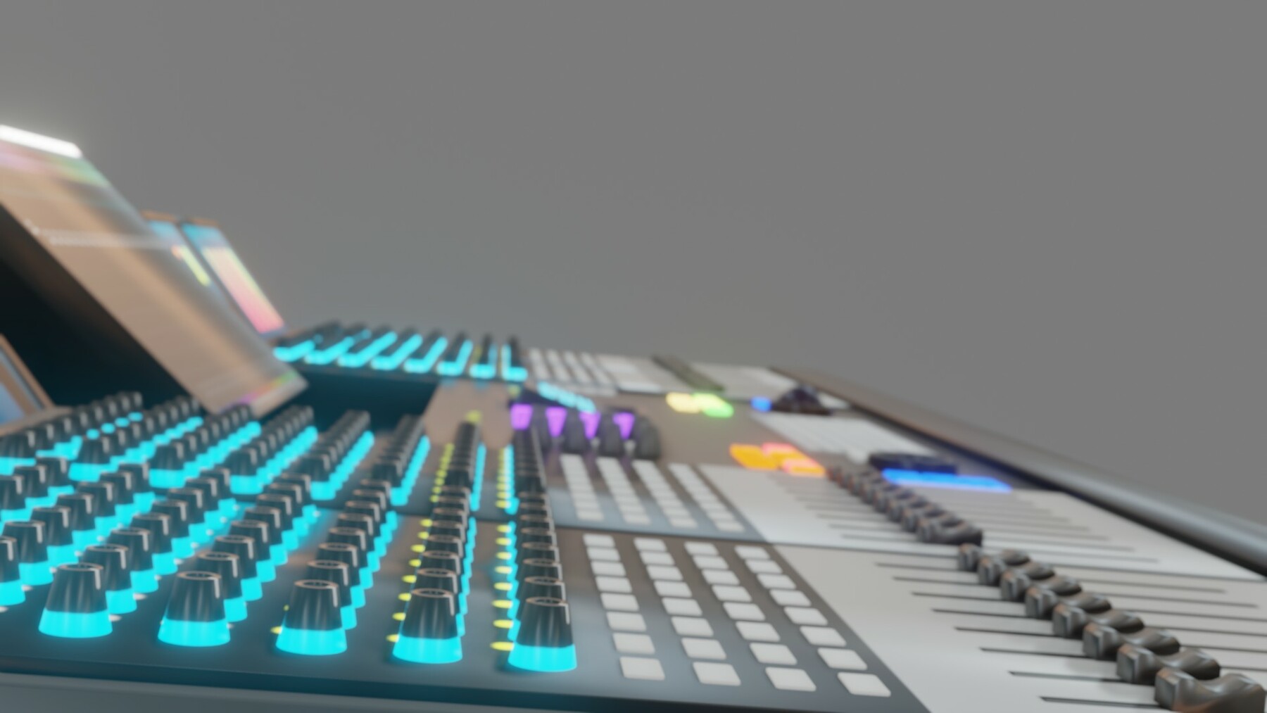 ArtStation - Digital Audio Mixer - Low Poly - Game Ready - PBR | Game ...