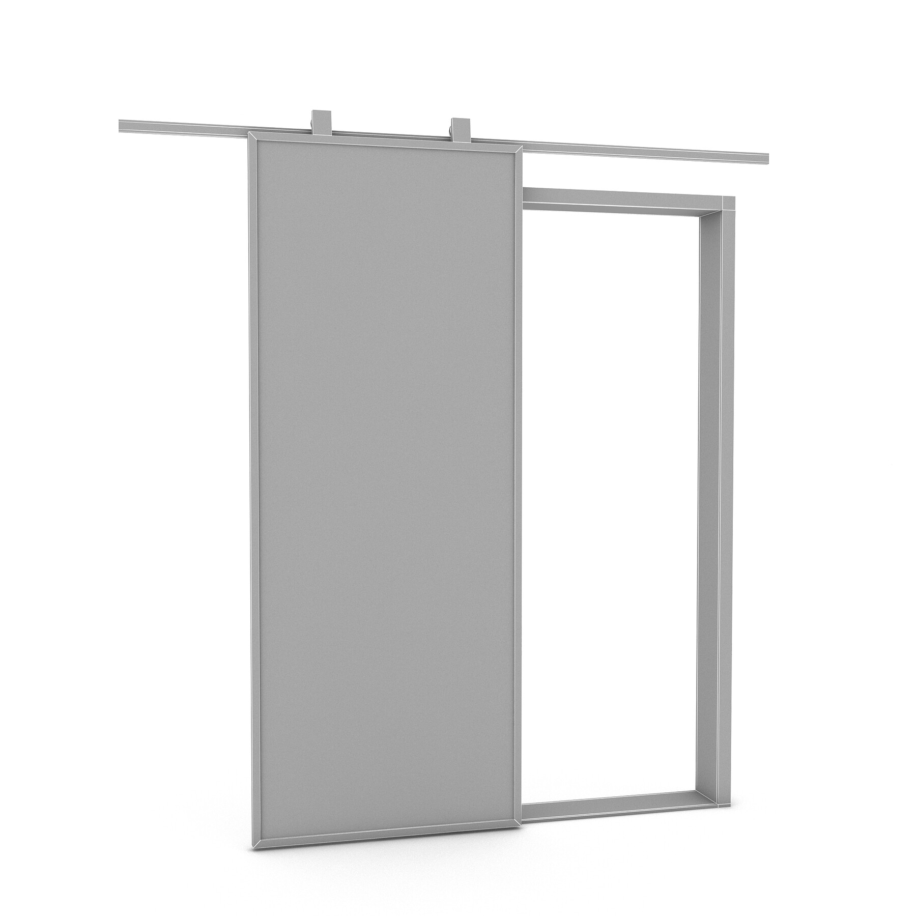 ArtStation - sliding door 3D model | Resources