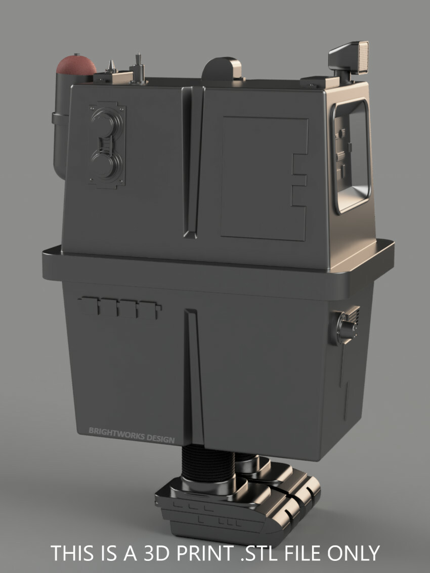 ArtStation - GONK Droid - 3D Print .STL File | Resources