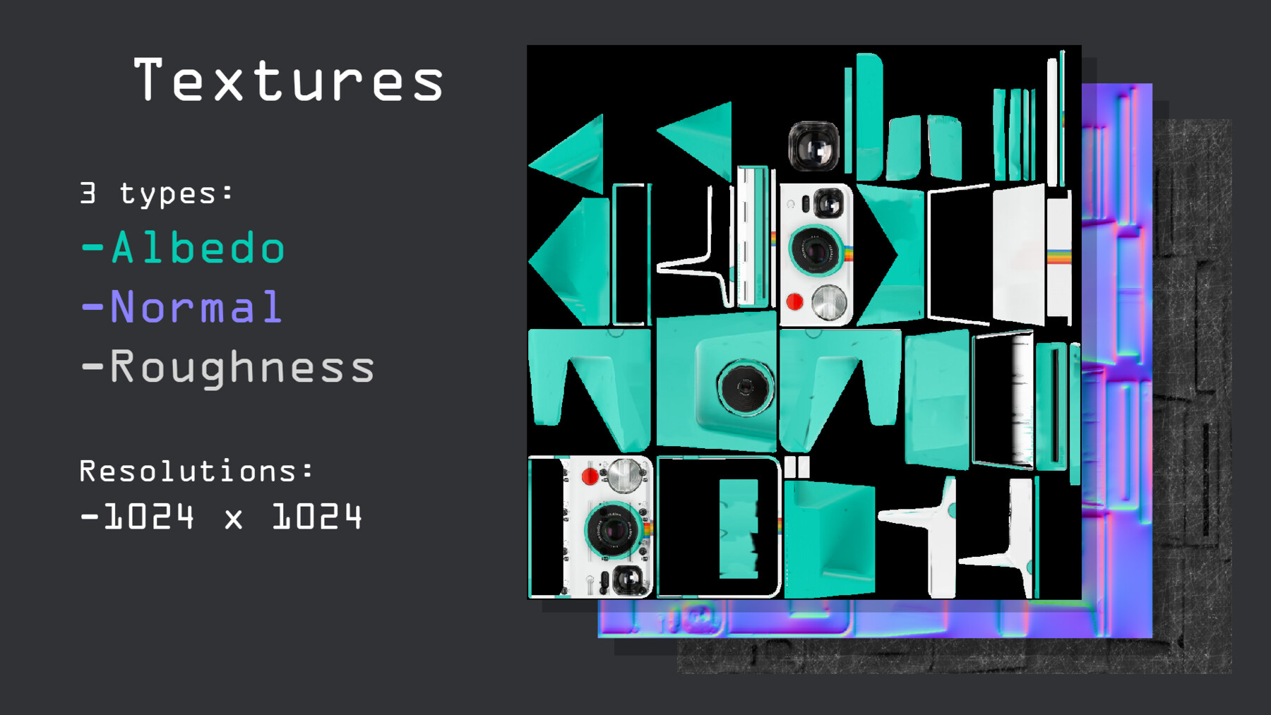 ArtStation - Polaroid Camera & Tripod | Game Assets