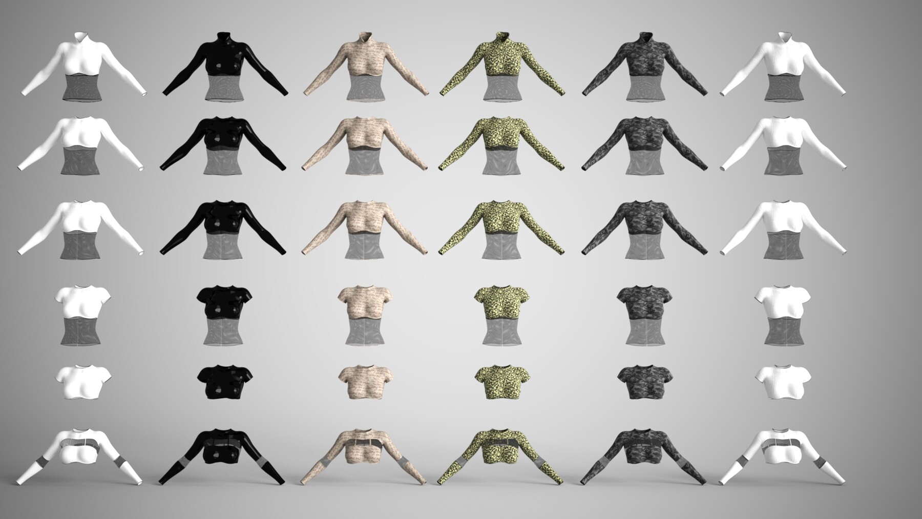 ArtStation - Jacqueline Outfit for Genesis 8 / 8.1 | Game Assets