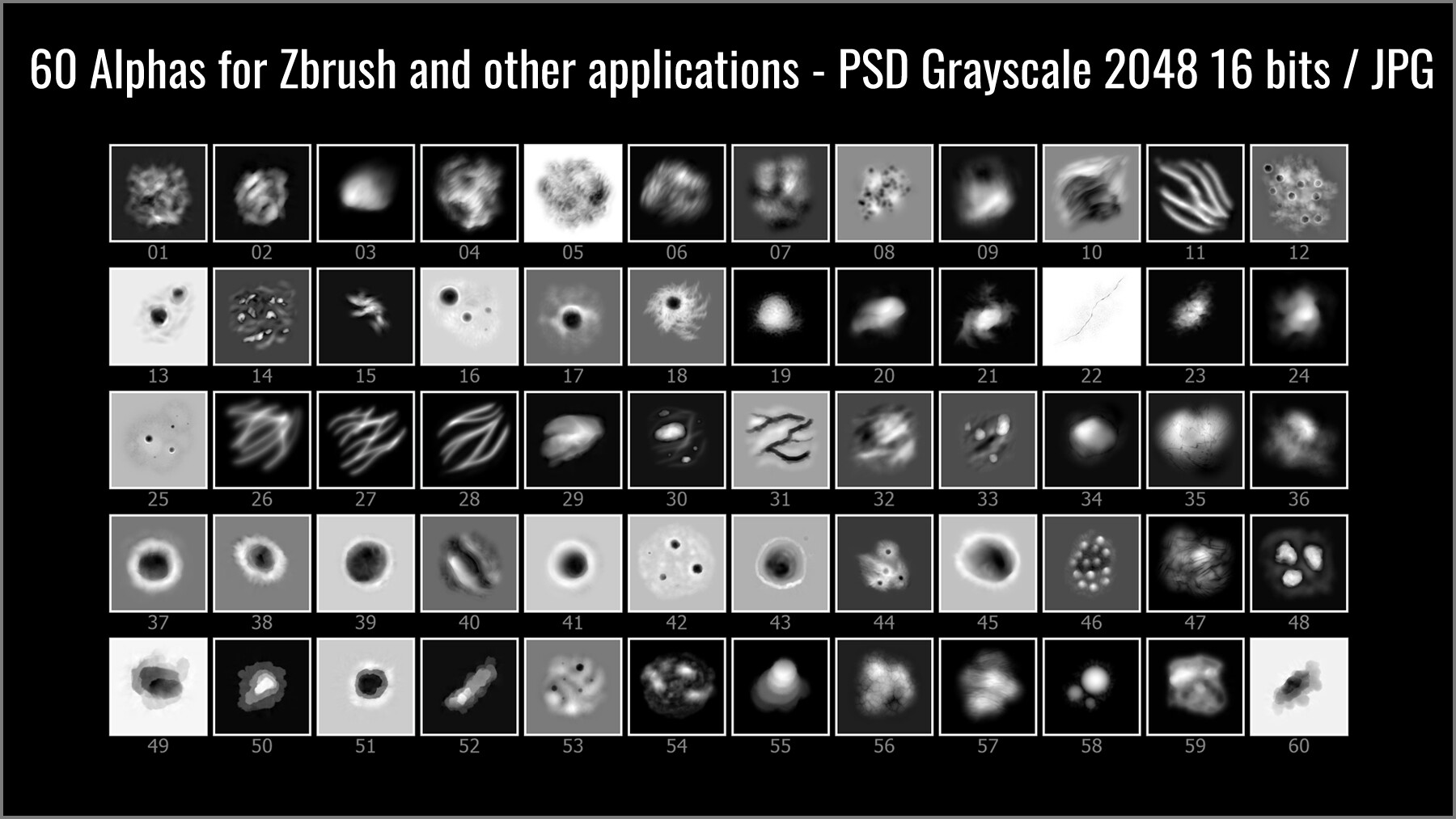 ArtStation - Alien Planet Maker 300 ZBrush Brushes 60 Alphas and 50 ...