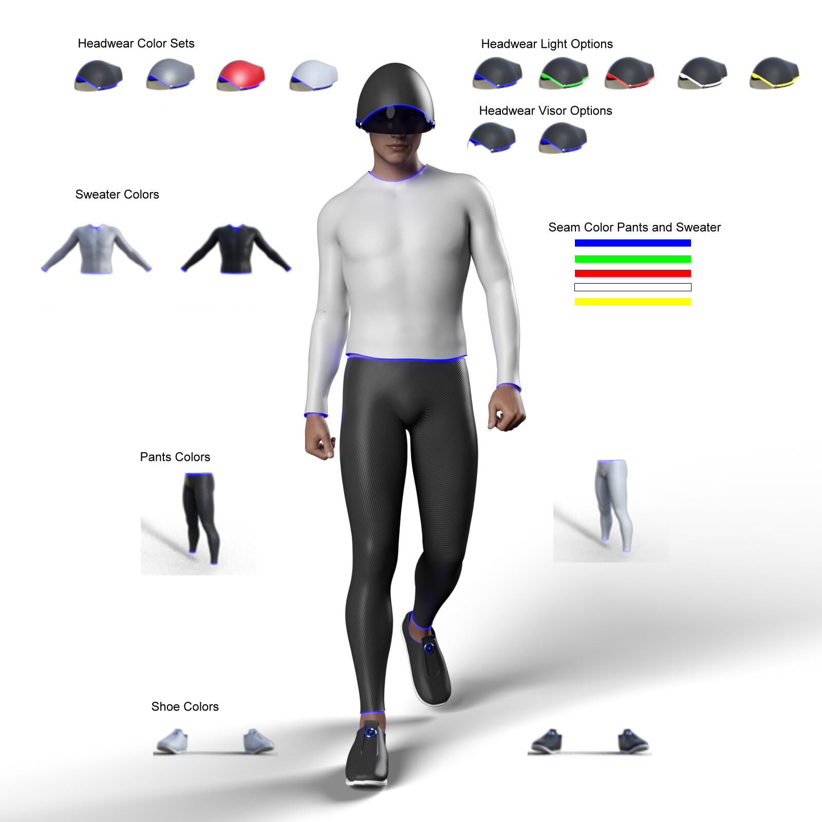 ArtStation - Cyber Ranger for Genesis 8 and 8.1 Male | Game Assets