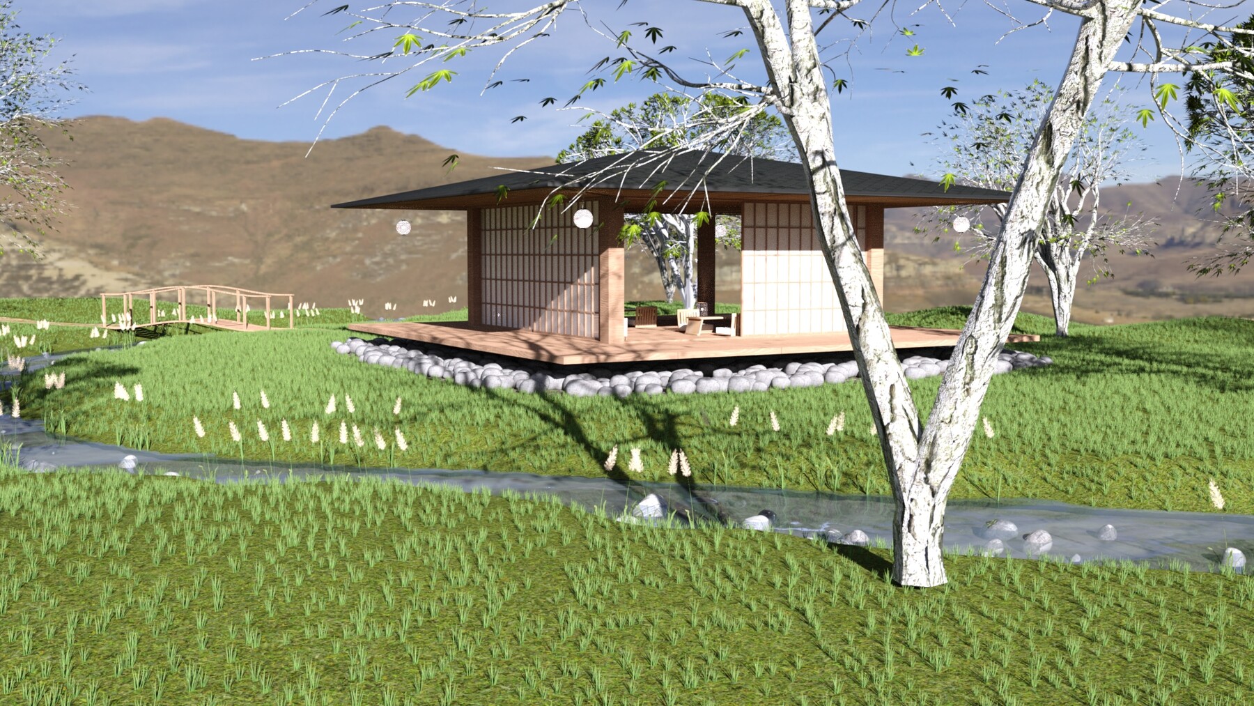 ArtStation - Tea House | Game Assets