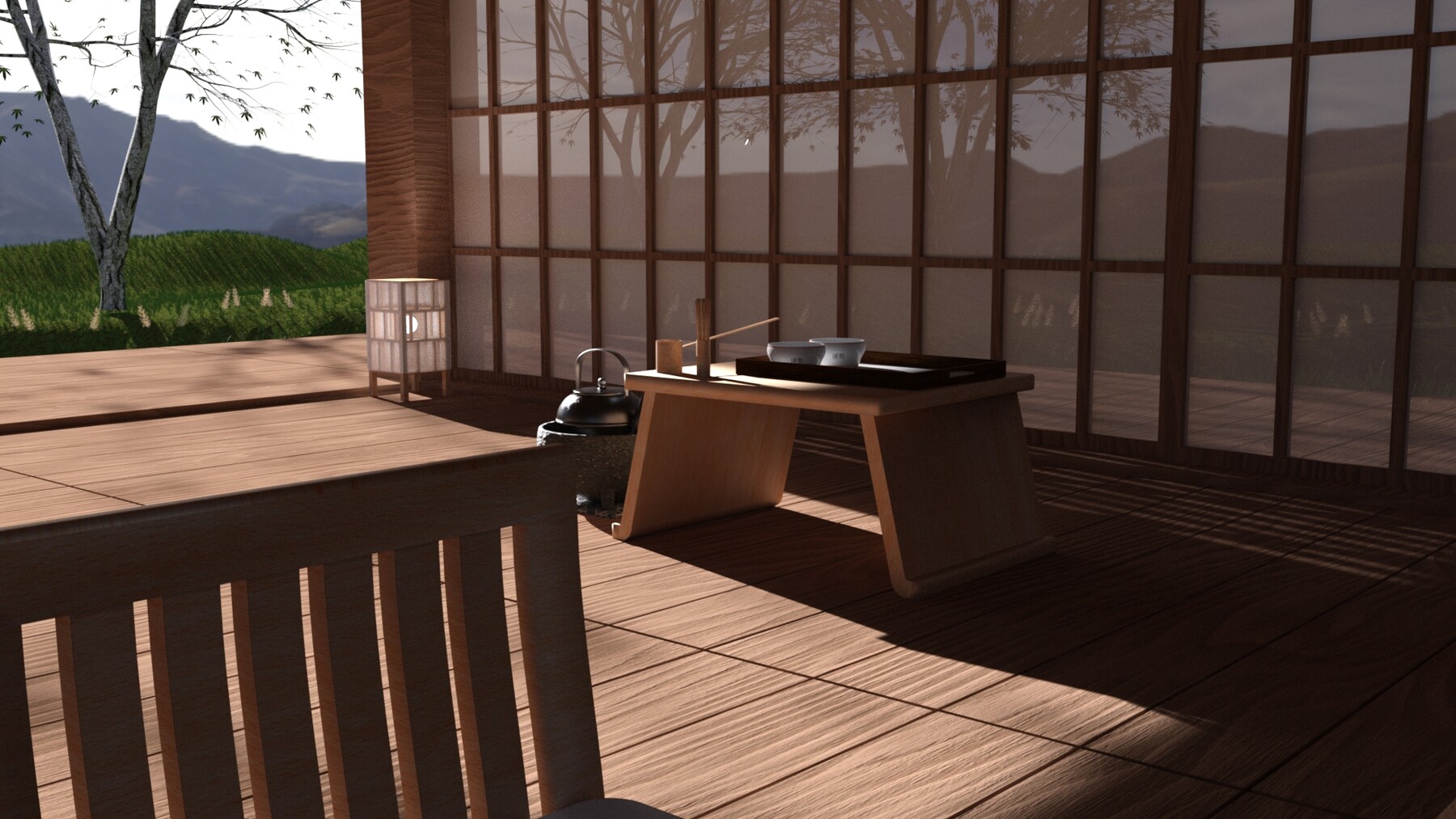 ArtStation - Tea House | Game Assets