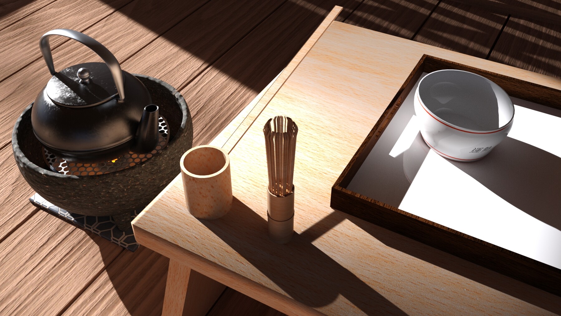 ArtStation - Tea House | Game Assets