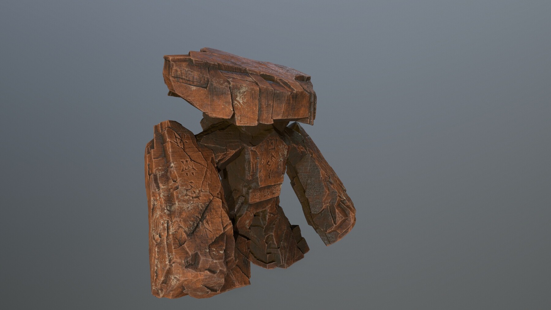 ArtStation - rock monster | Game Assets