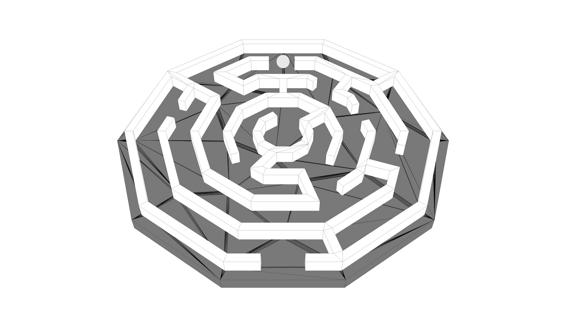 ArtStation - Hexagonal Maze | Resources