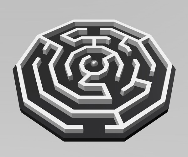 ArtStation - Hexagonal Maze | Resources