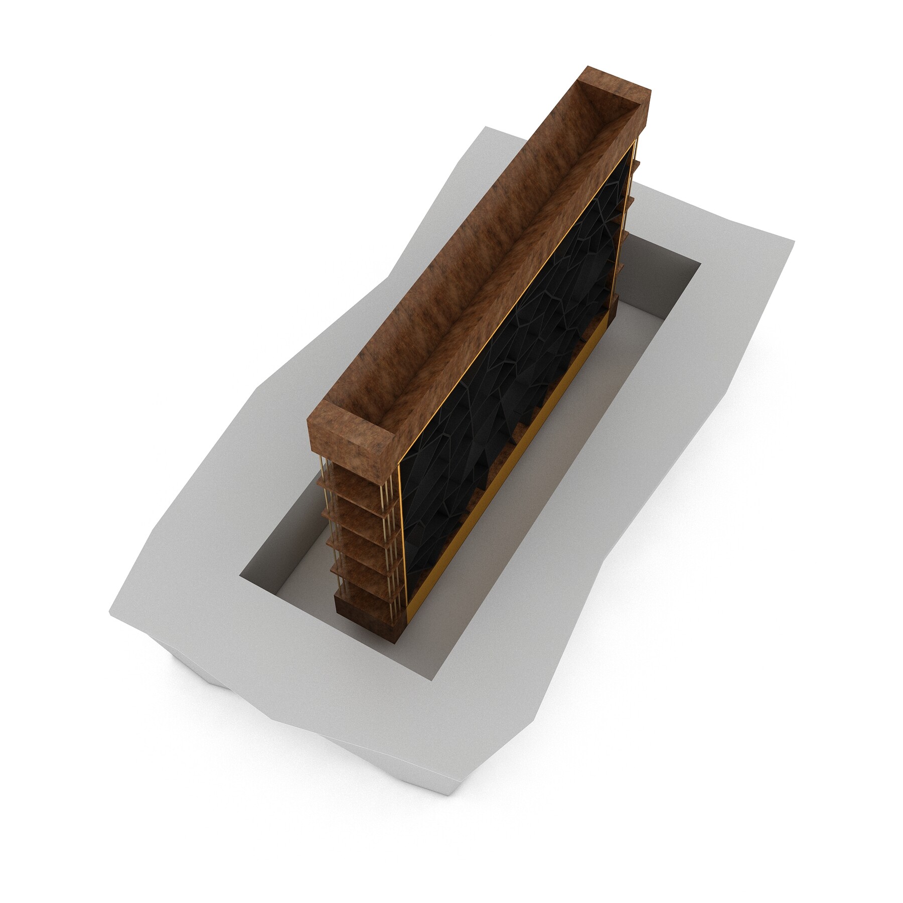 ArtStation - 3d bar model 03 3D model | Resources