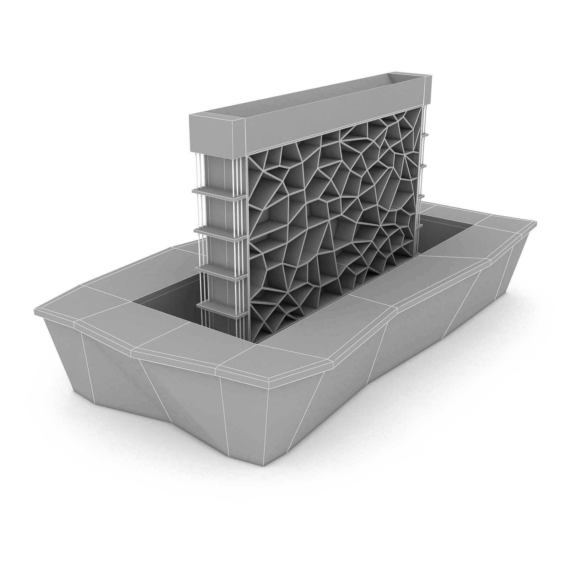 ArtStation - 3d bar model 03 3D model | Resources