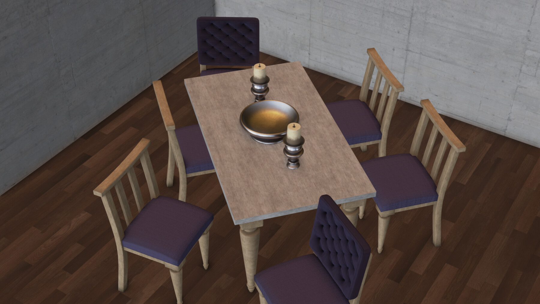 ArtStation - Table Set | Game Assets