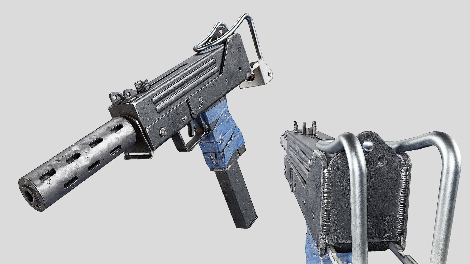 ArtStation - Mac 10 | Game Assets