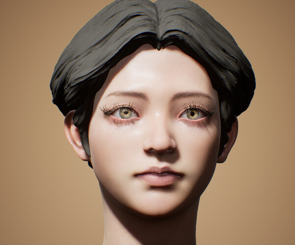 ArtStation - woman face | Game Assets