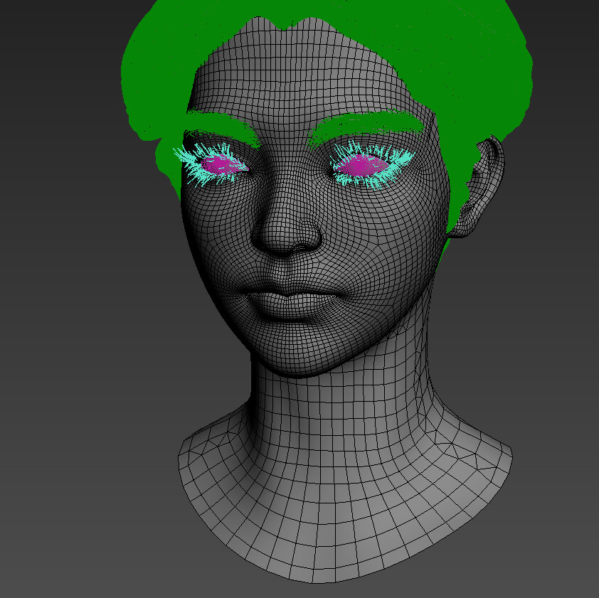 ArtStation - woman face | Game Assets