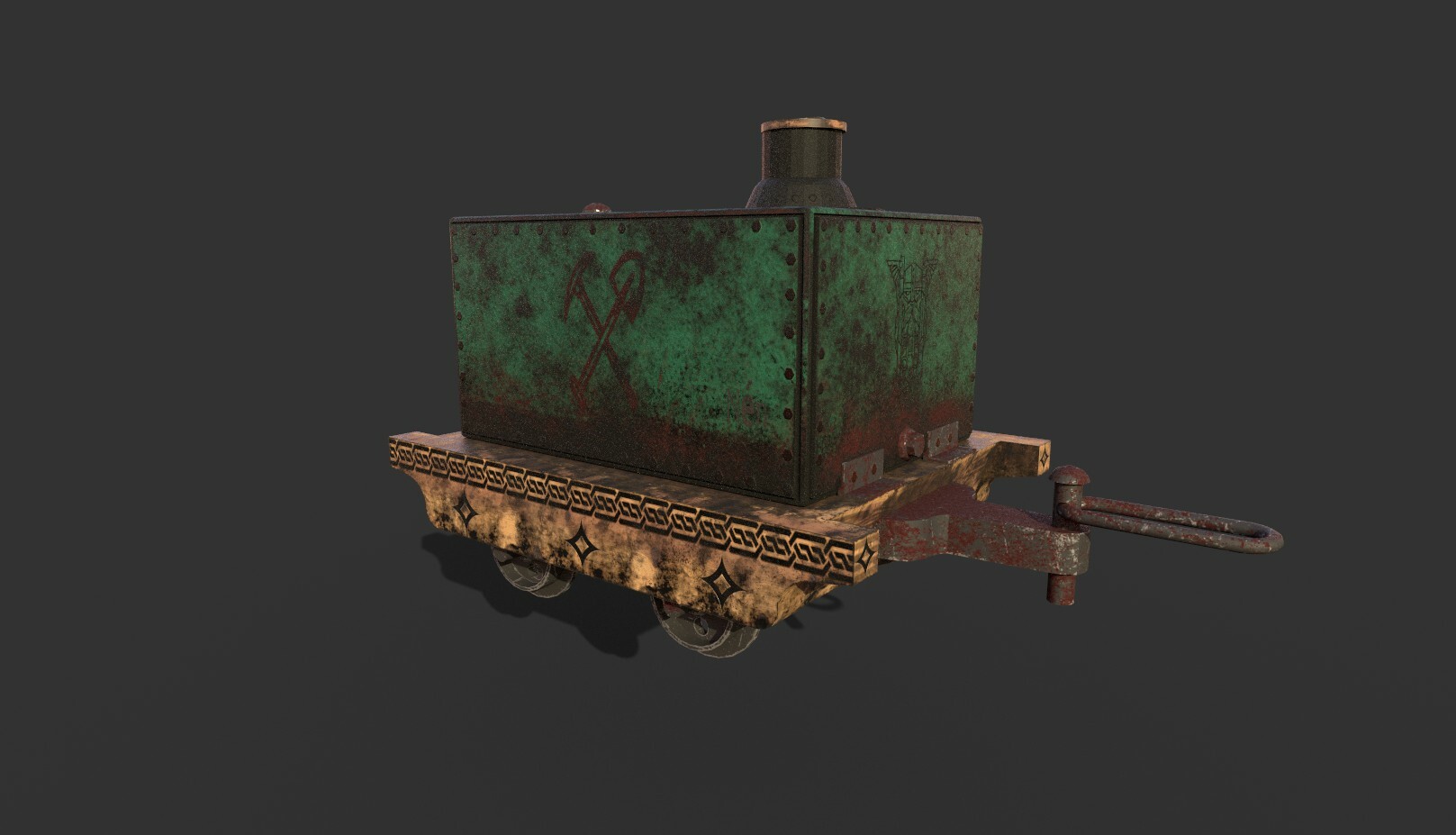 ArtStation - Rail_Water_Tank | Game Assets