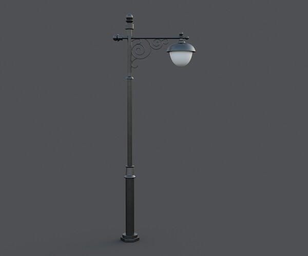 ArtStation - Classic street lamp Collection Vol 1 | Resources