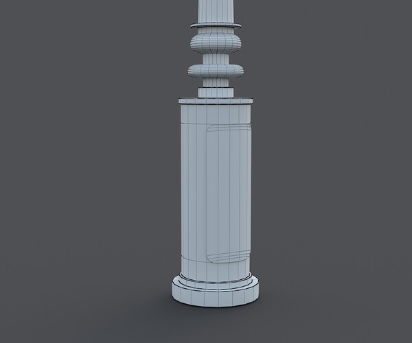 ArtStation - Classic street lamp Collection Vol 1 | Resources