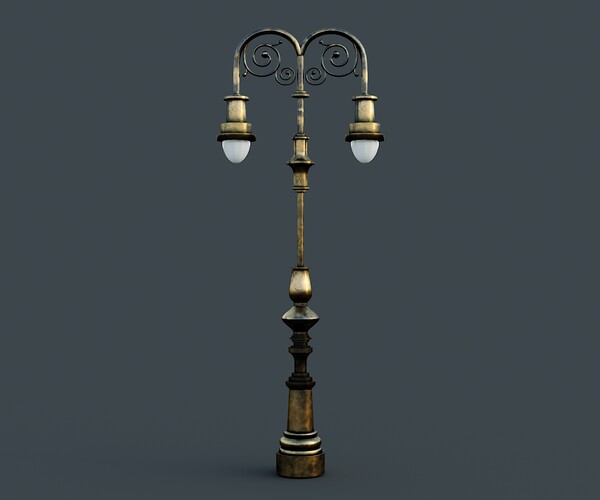 ArtStation - Classic street lamp Collection Vol 2 | Resources