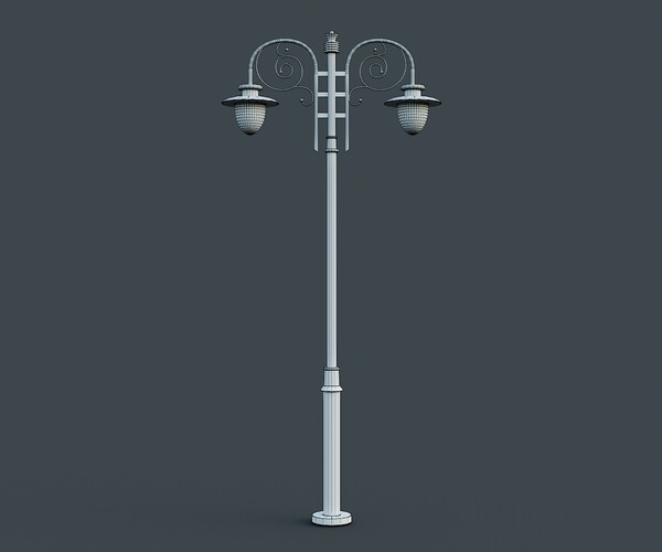 ArtStation - Classic street lamp Collection Vol 2 | Resources