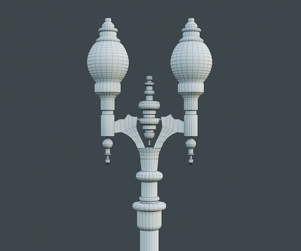 ArtStation - Classic street lamp Collection Vol 2 | Resources