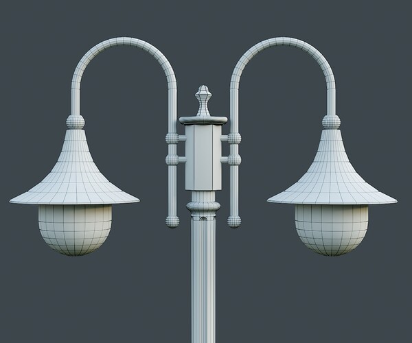 ArtStation - Classic street lamp Collection Vol 2 | Resources