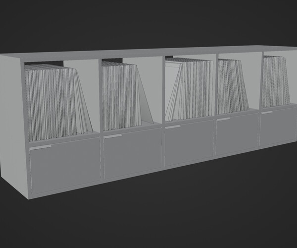 ArtStation - Vinyl Storage No28 | Resources