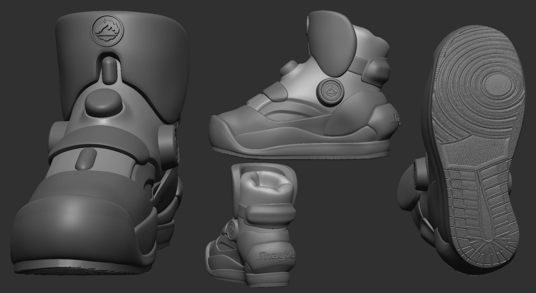 ArtStation - Base Mesh Shoes Future | Resources