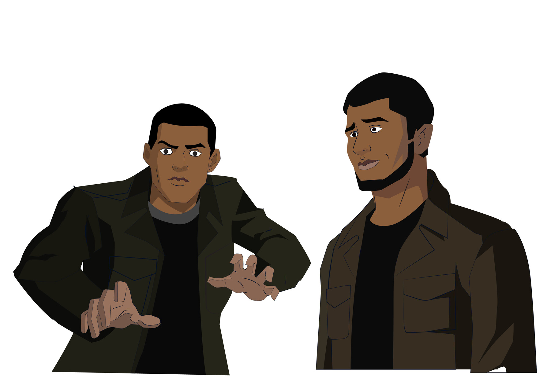 ArtStation - Male character design 2D | Resources